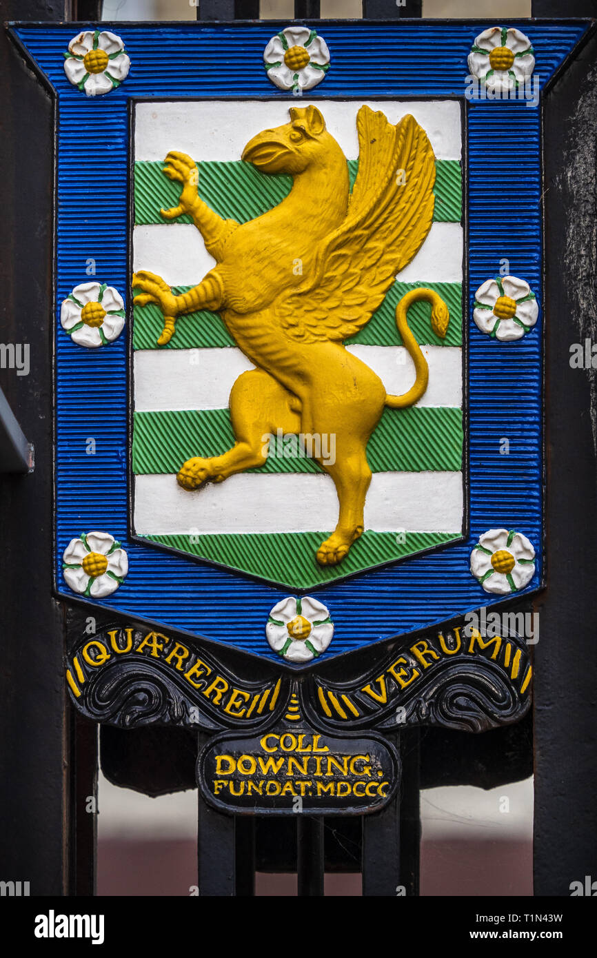 Downing college shield hi-res stock photography and images - Alamy