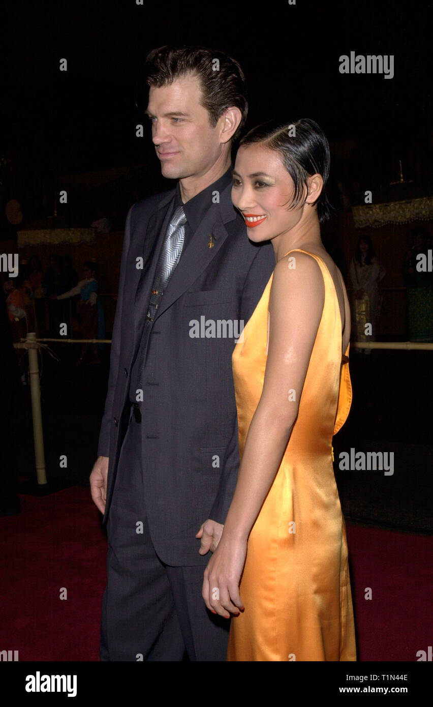 LOS ANGELES, CA. December 15, 1999: Actress Bai Ling & Singer Boyfriend ...