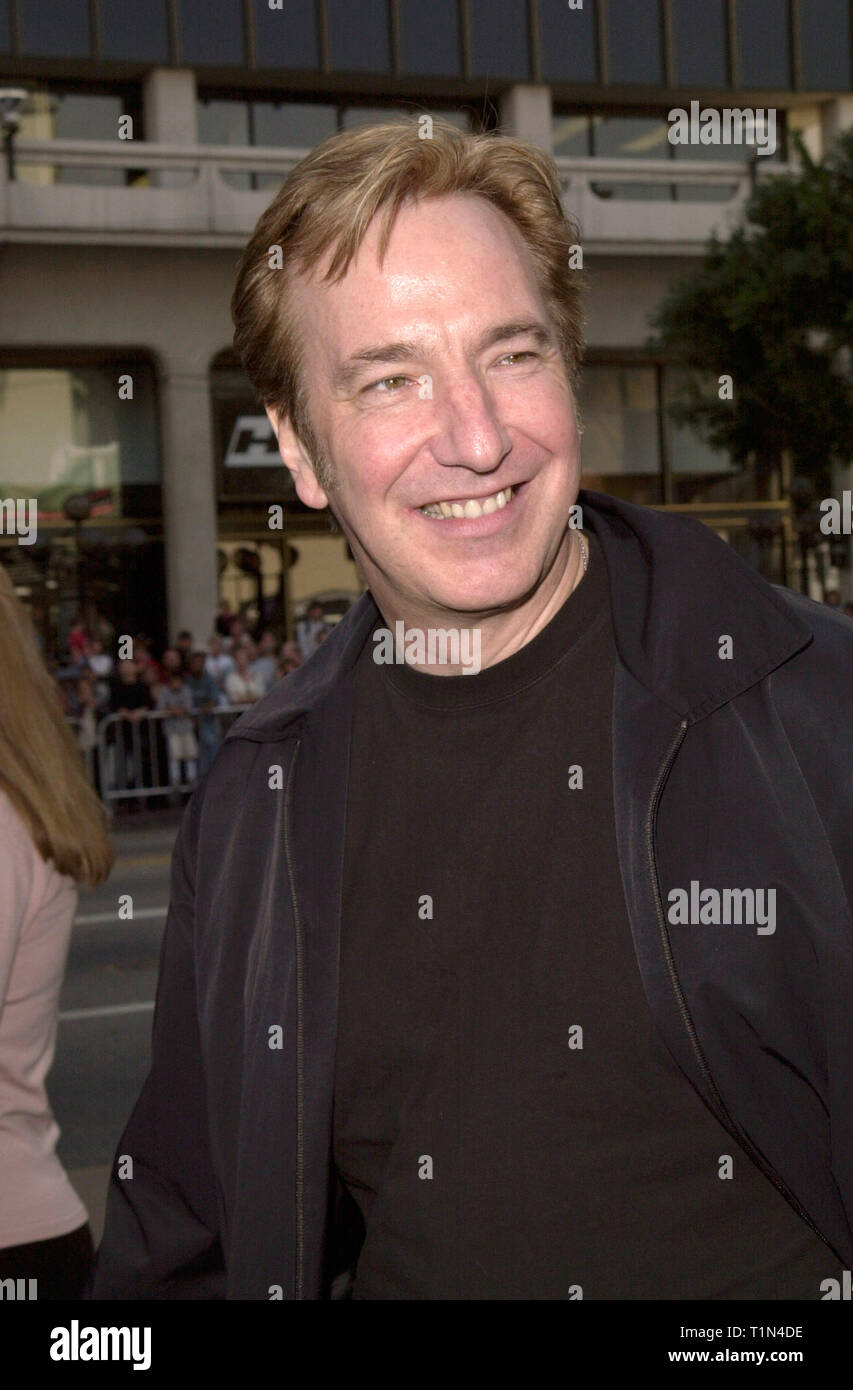 Allen rickman hi-res stock photography and images - Alamy