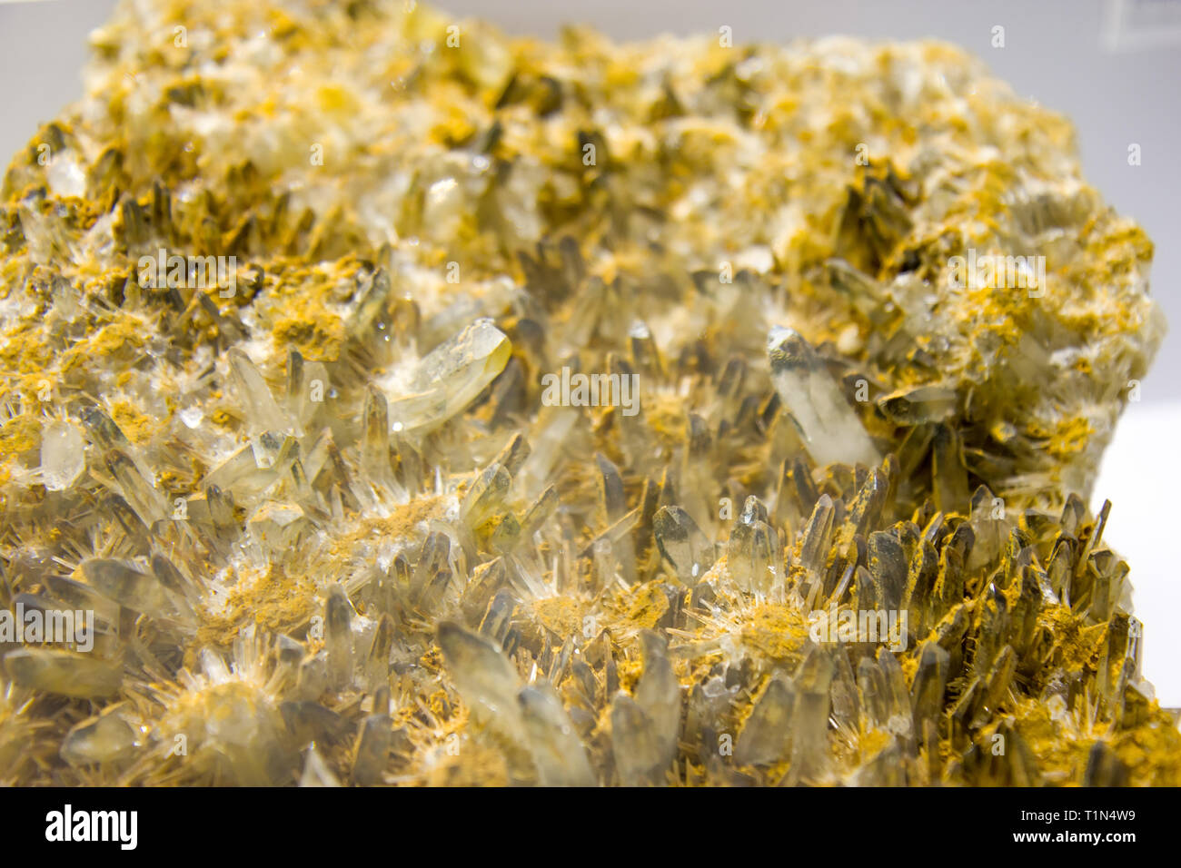 Quartz crystals from Austrian Alps Stock Photo - Alamy