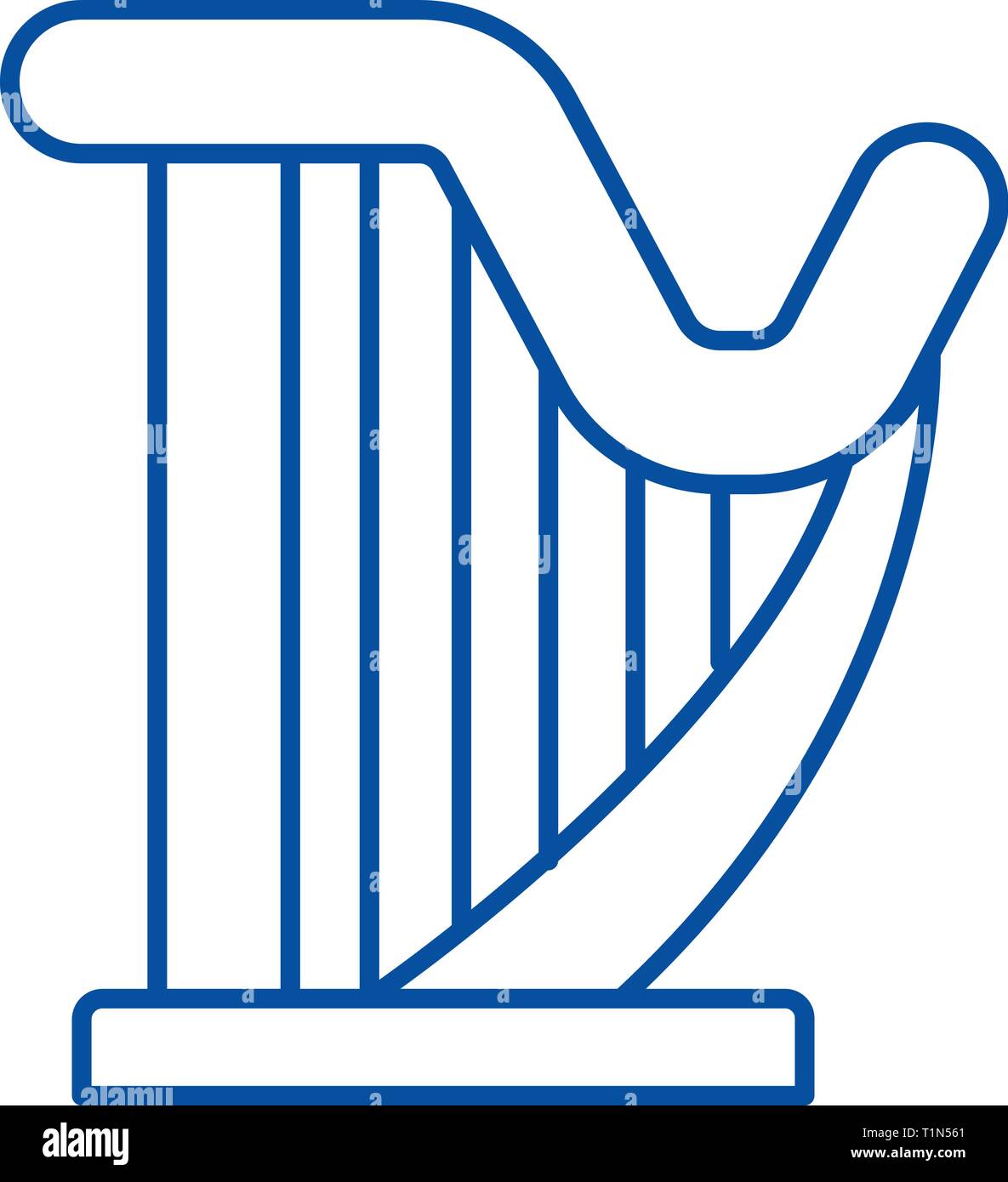 Harp detail Stock Vector Images - Alamy