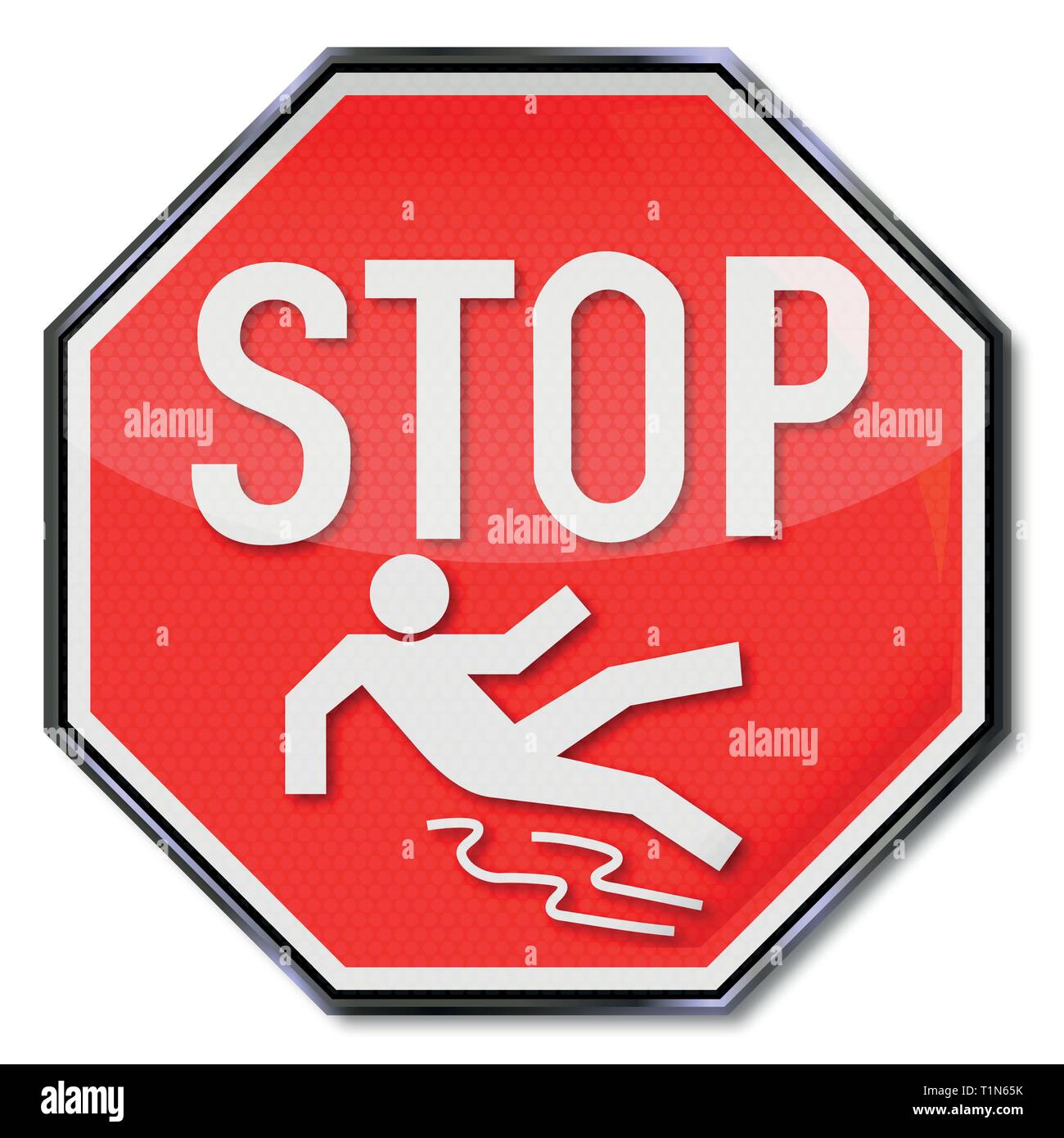 Icy ground Cut Out Stock Images & Pictures - Alamy