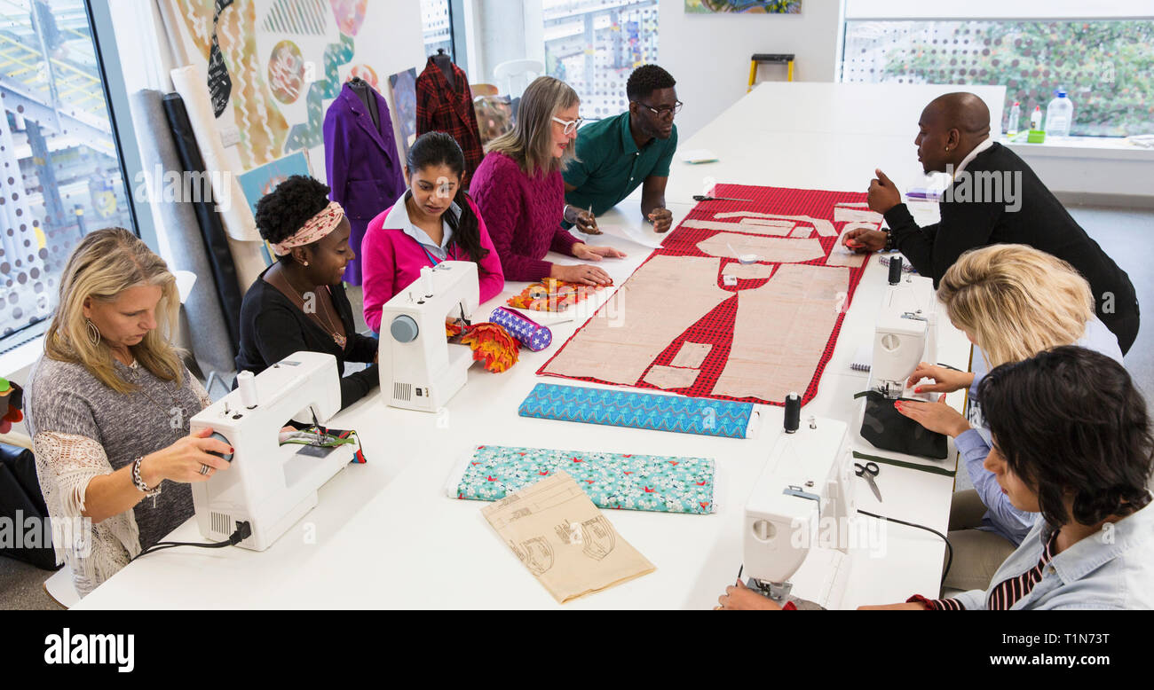 Fashion designers working in studio Stock Photo - Alamy