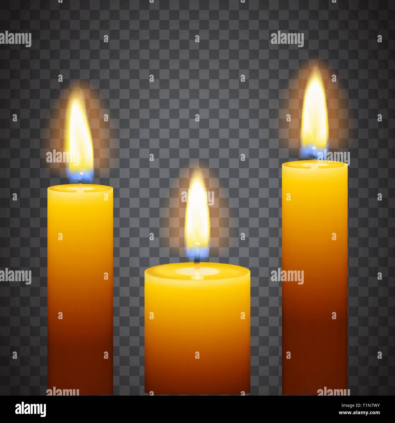Tall candlestick Stock Vector Images - Alamy