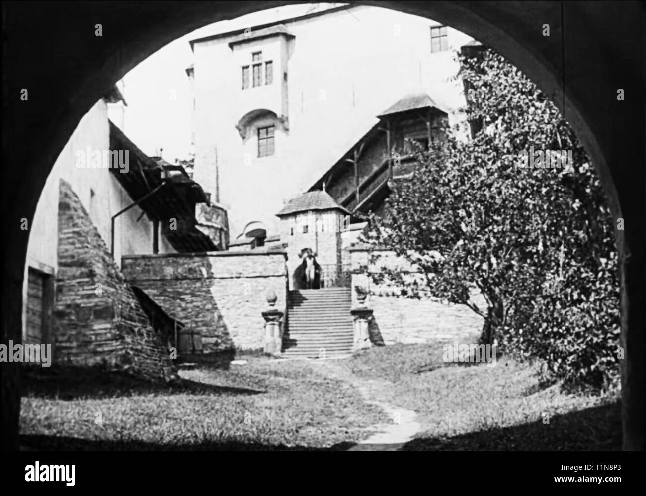 Nosferatu 1922 vintage movie screen Stock Photo - Alamy