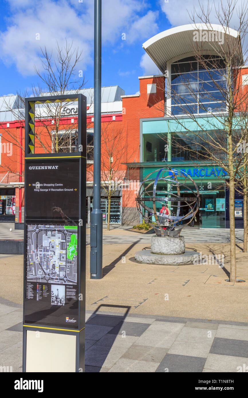 Westgate Shopping Centre ,Stevenage Town Centre High Street ...