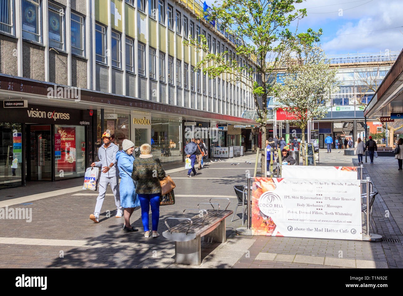 Westgate Shopping Centre ,Stevenage Town Centre High Street ...