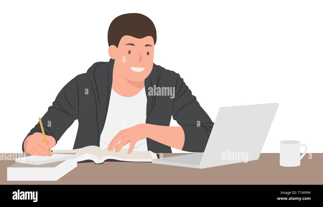 Sitting exam Stock Vector Images - Alamy