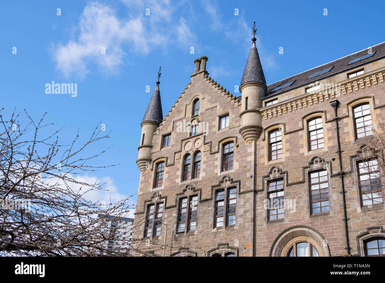 Dundee, Scotland, UK - March 23, 2019: Some of the impressive ...