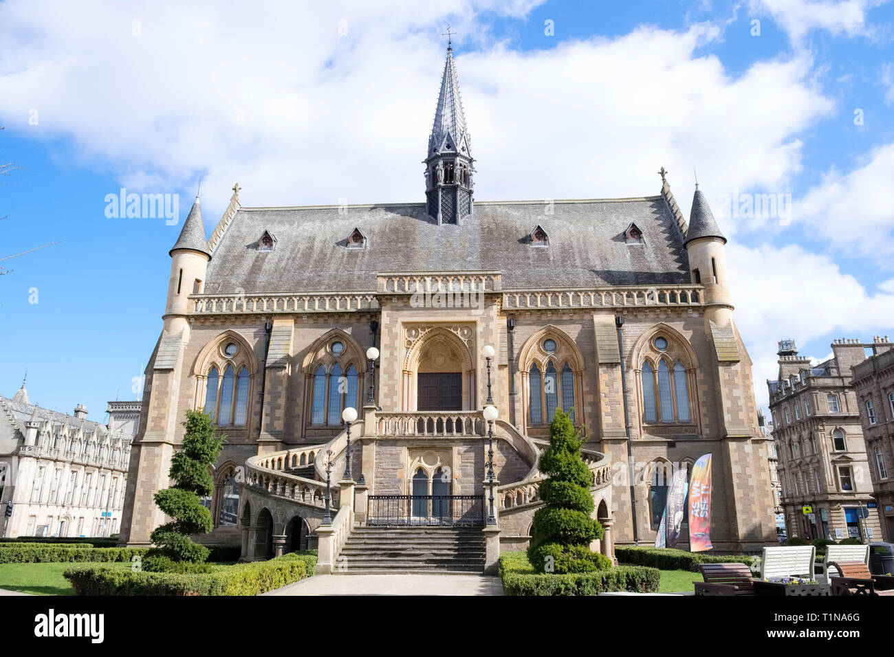 Dundee, Scotland, UK - March 23, 2019: Some of the impressive ...
