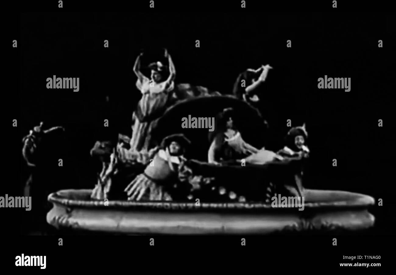 vintage creepy screenshot from a 1900's horror movie Stock Photo - Alamy