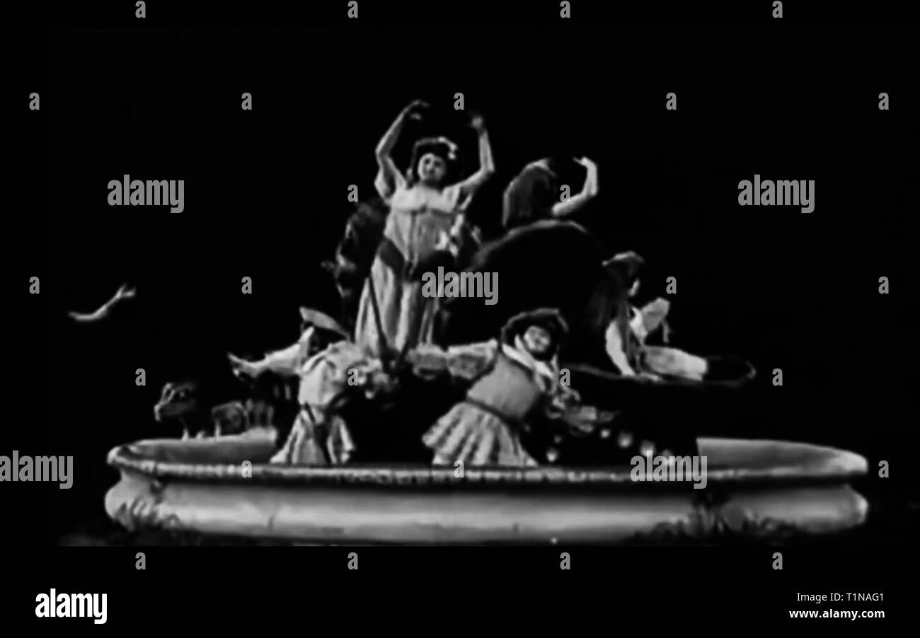 vintage creepy screenshot from a 1900's horror movie Stock Photo - Alamy