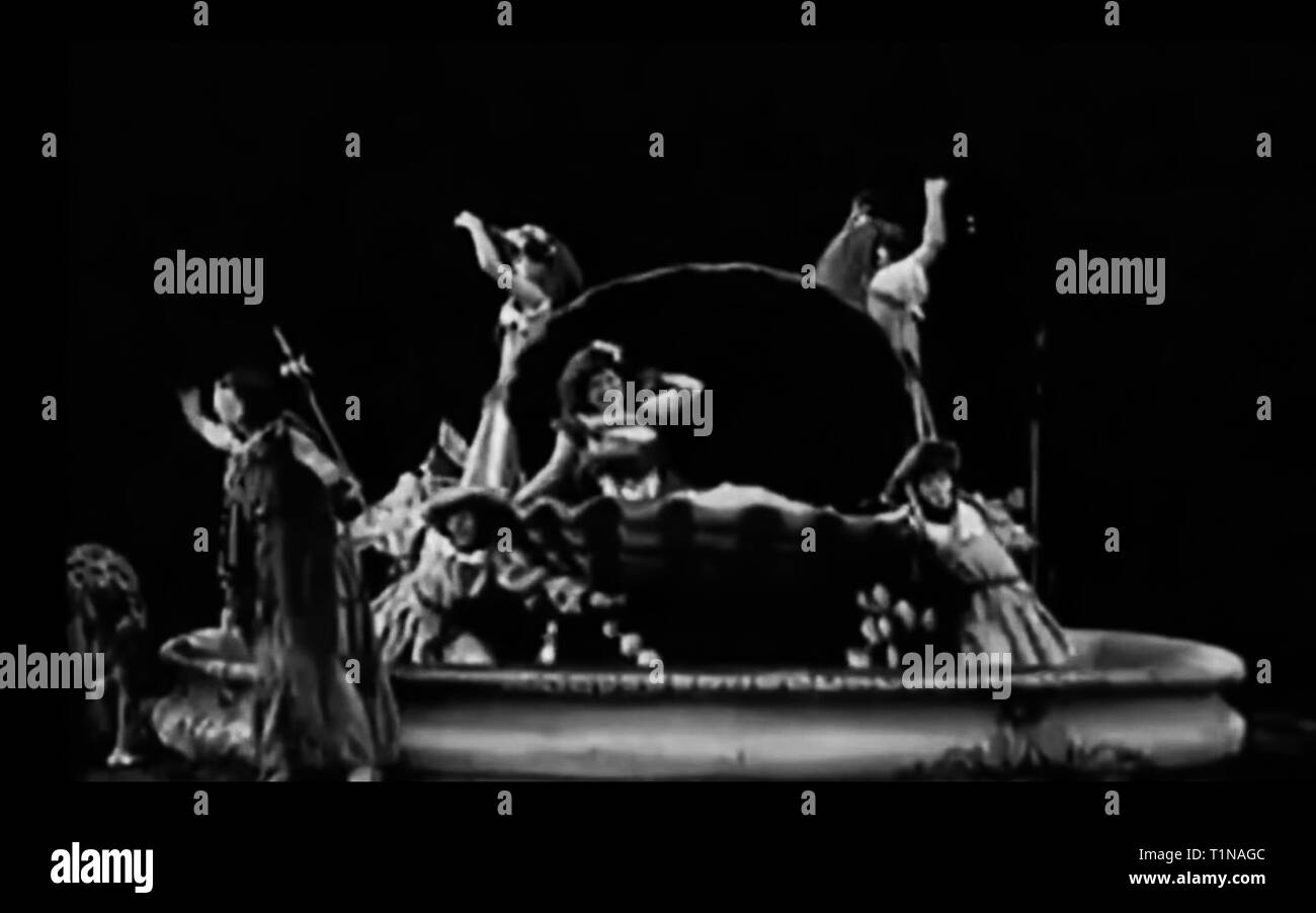 vintage creepy screenshot from a 1900's horror movie Stock Photo - Alamy