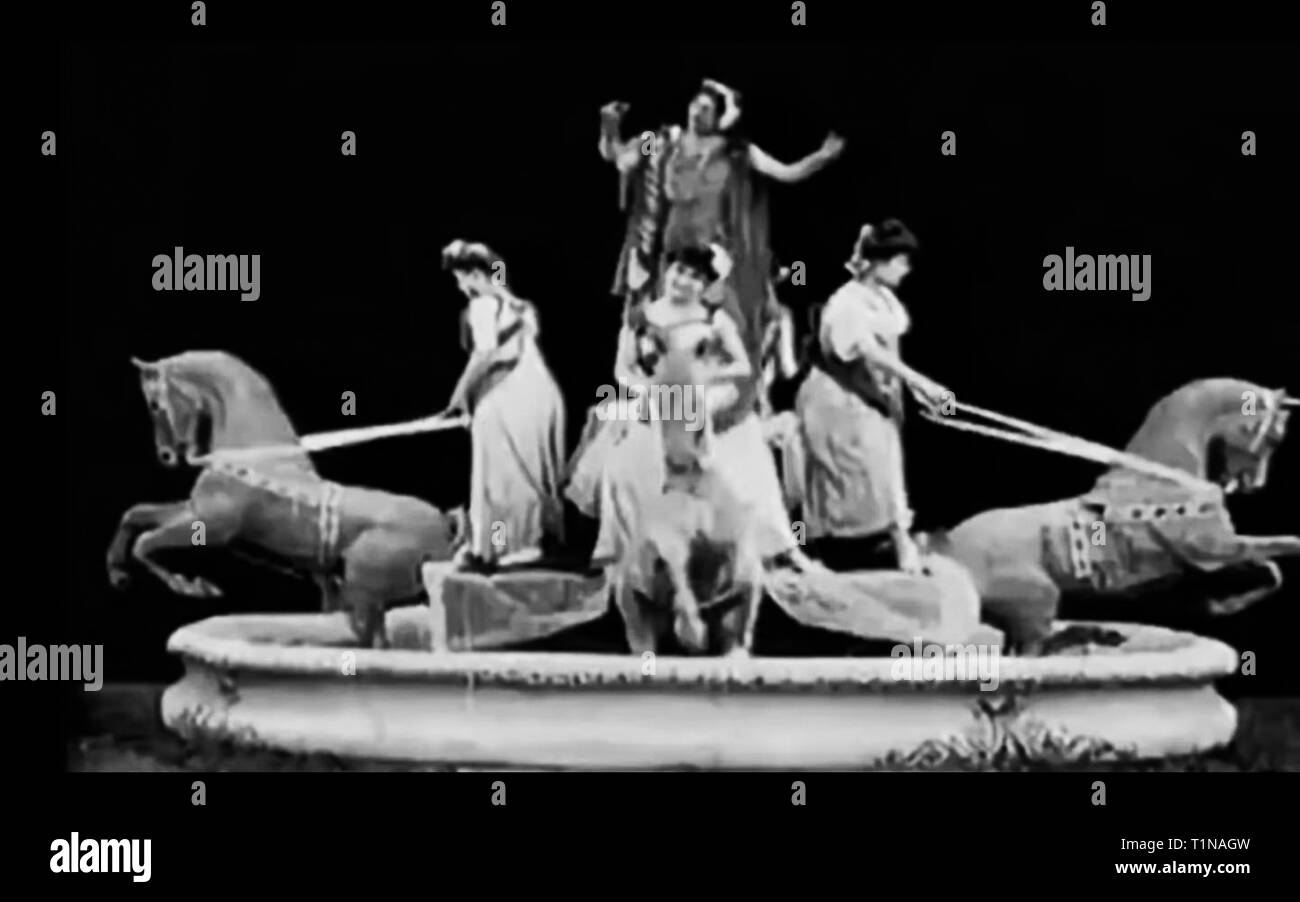 vintage creepy screenshot from a 1900's horror movie Stock Photo - Alamy