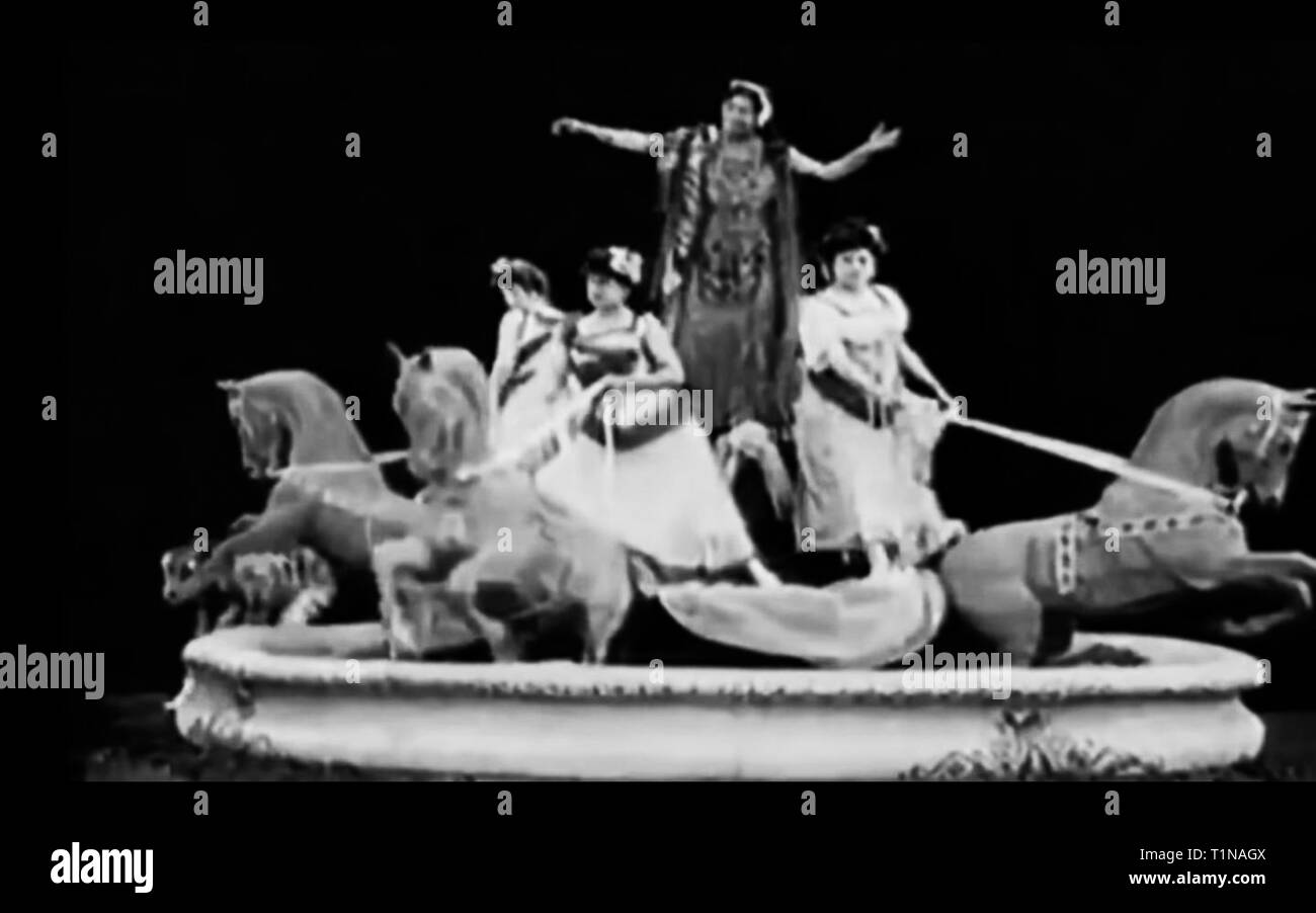 vintage creepy screenshot from a 1900's horror movie Stock Photo - Alamy