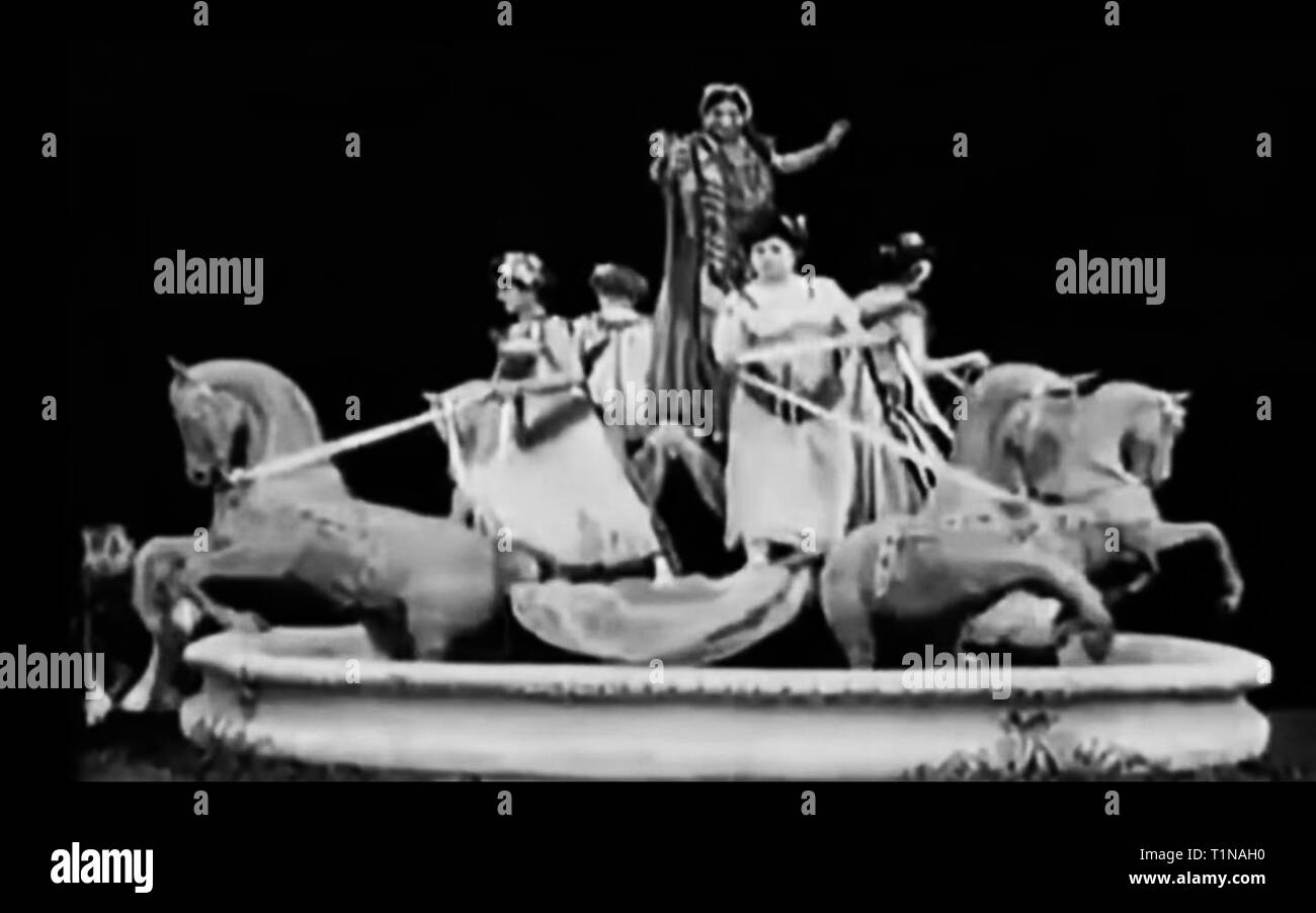 vintage creepy screenshot from a 1900's horror movie Stock Photo - Alamy