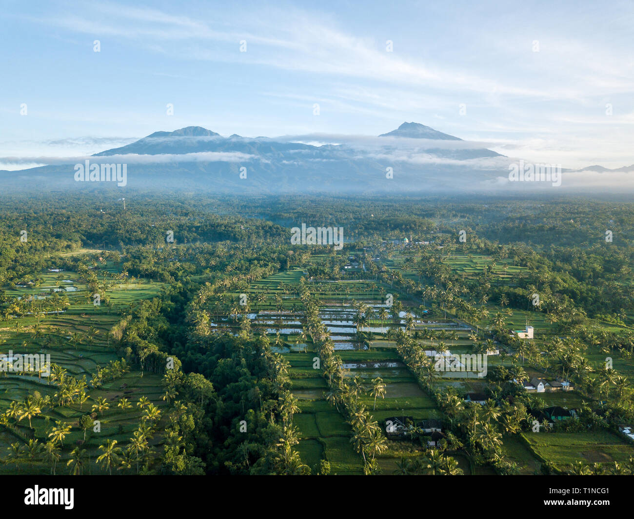 Mount rinjani sunrise hi-res stock photography and images - Alamy