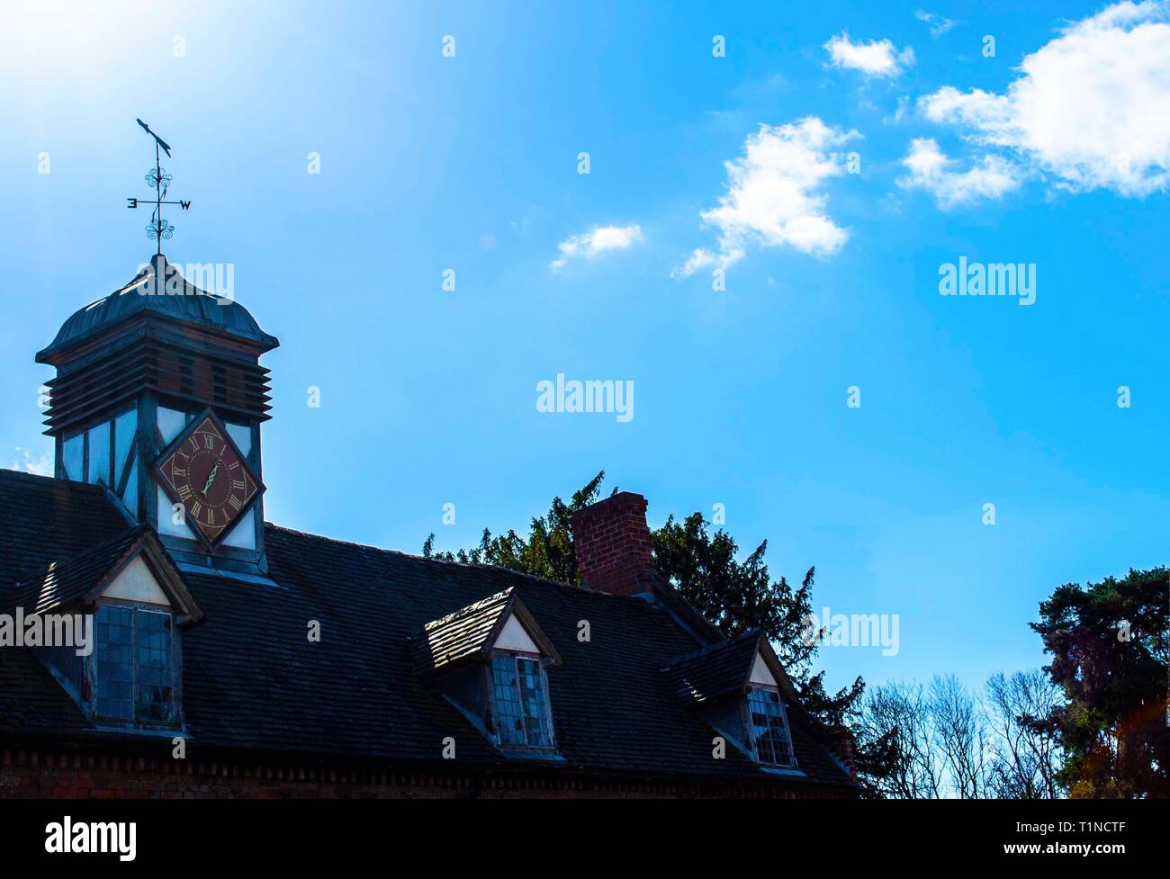 Baddesley manor hi-res stock photography and images - Alamy