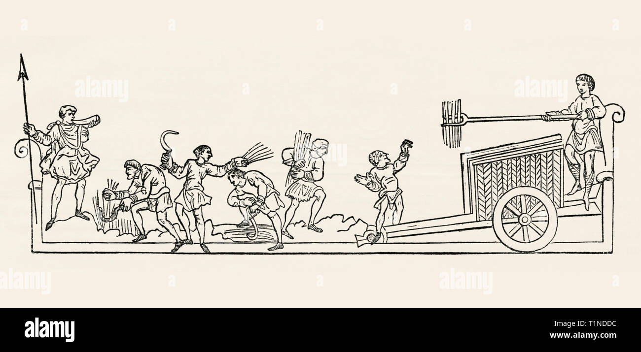 Anglo saxon calendar hi-res stock photography and images - Alamy