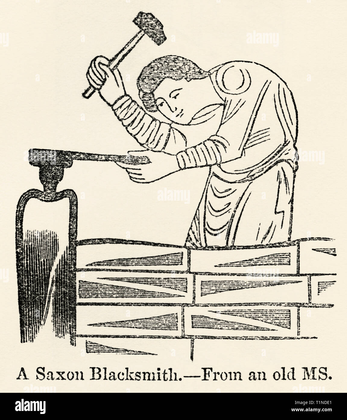 Blacksmith medieval hi-res stock photography and images - Alamy