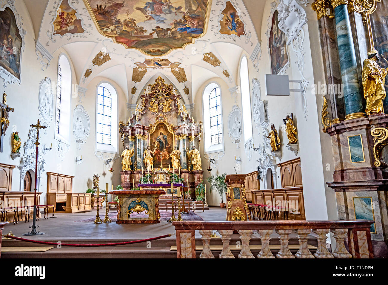 St Maergen, Monastery (Southern Germany); Kloster St. Märgen (Baden ...