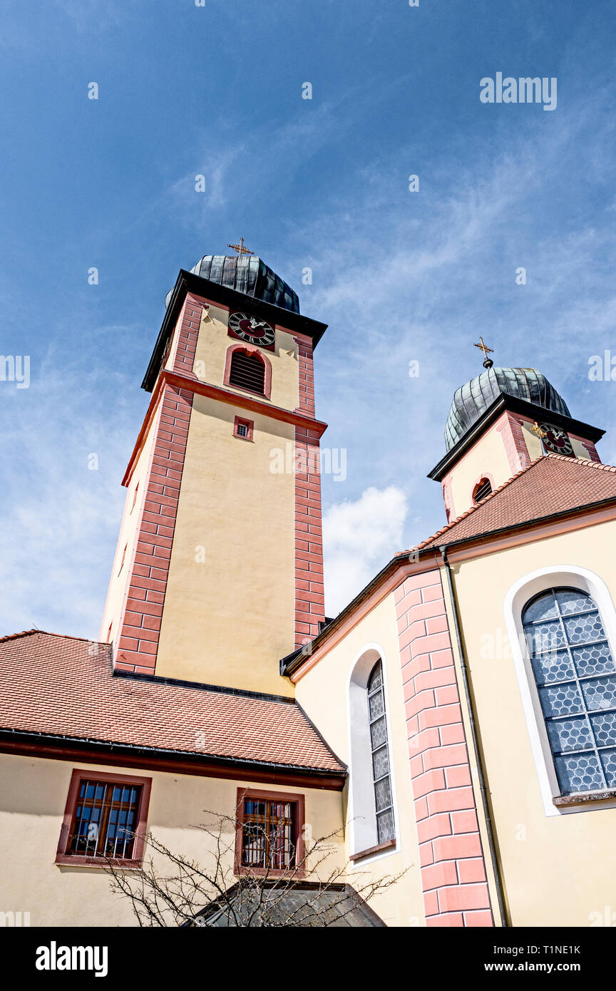 St Maergen, Monastery (Southern Germany); Kloster St. Märgen (Baden ...