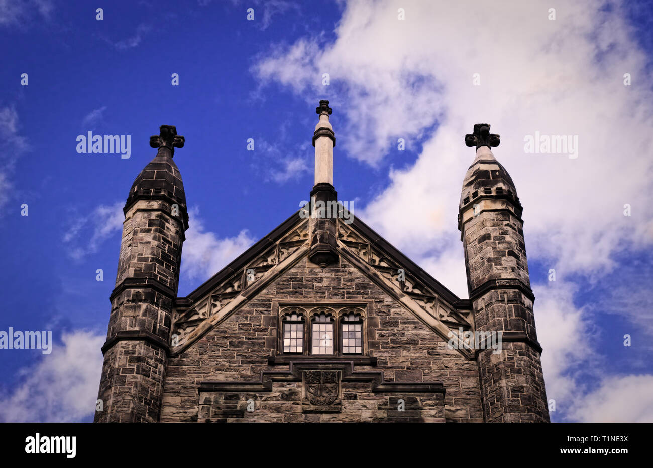 Impressive old gothic architecture a spectacular skies Stock Photo - Alamy