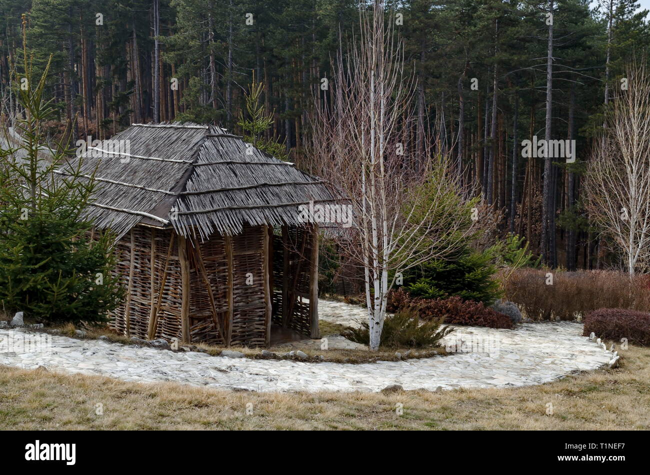 Archaeological park Topolnitsa with neolithic houses reconstruction for ...
