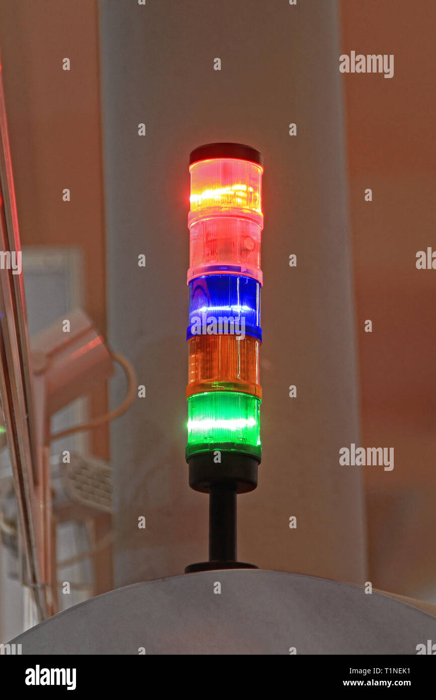 Industrial light signal red green hi-res stock photography and images ...