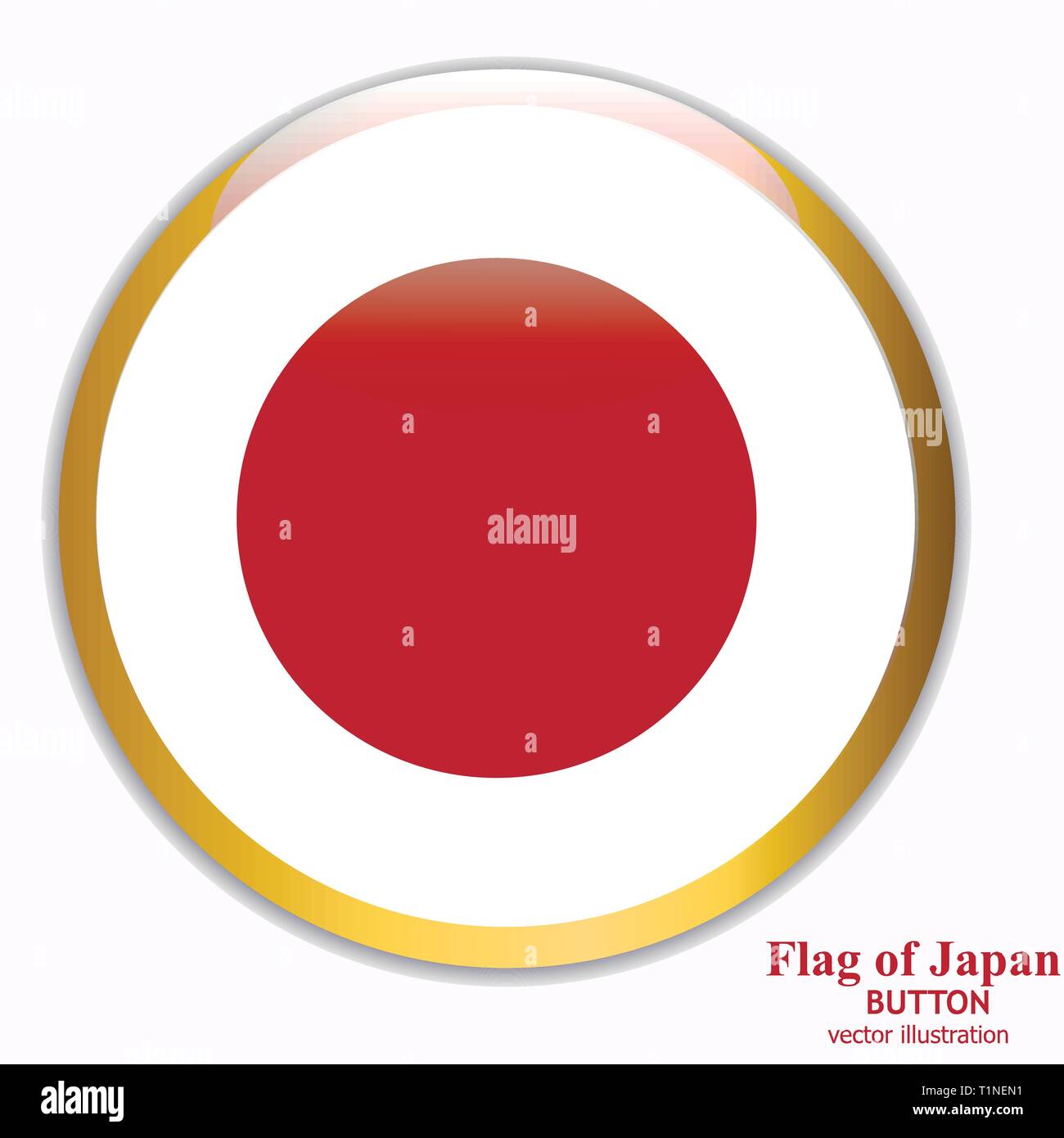 Banner with flag of Japan. Colorful illustration with flags for web ...