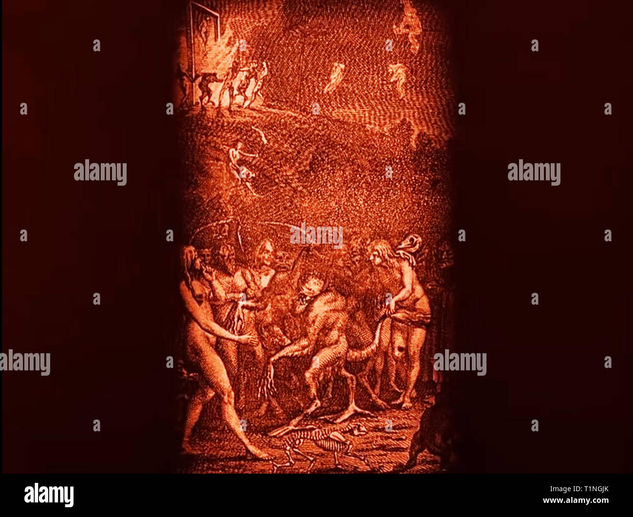 Vintage Demonic Iconography from the Witch Trials and inquisition days ...