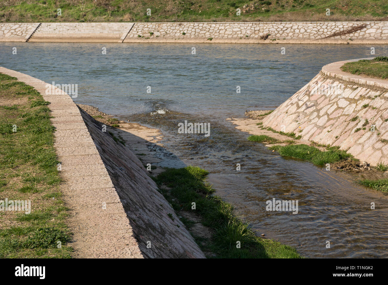 Small river join big river hi-res stock photography and images - Alamy