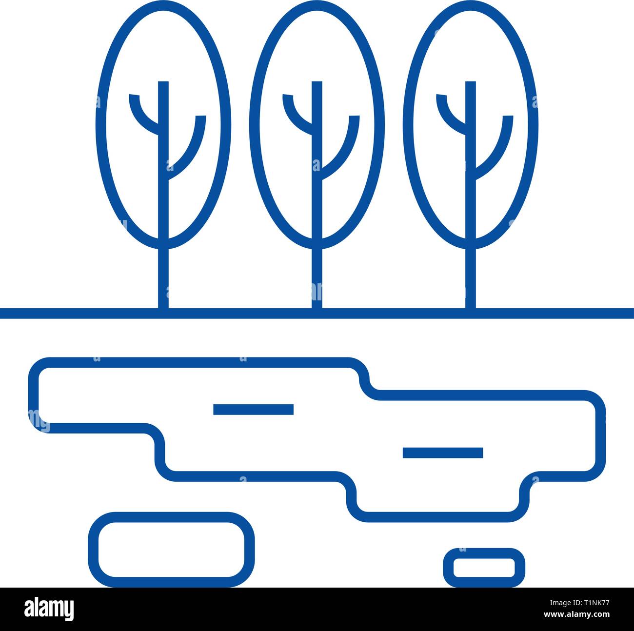 Marsh Stock Vector Images - Alamy