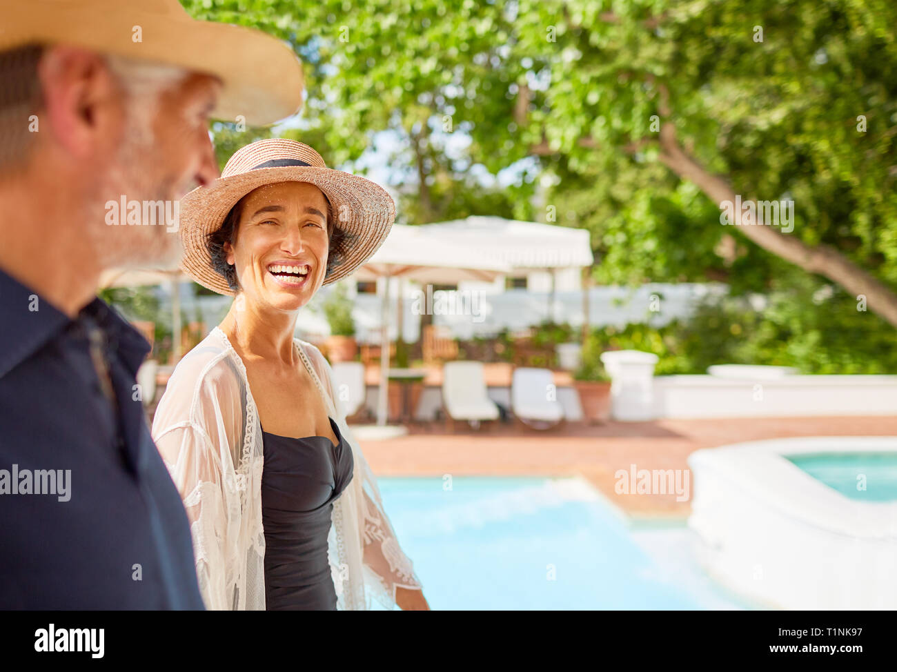 Mature husband wife happy hi-res stock photography and images - Alamy