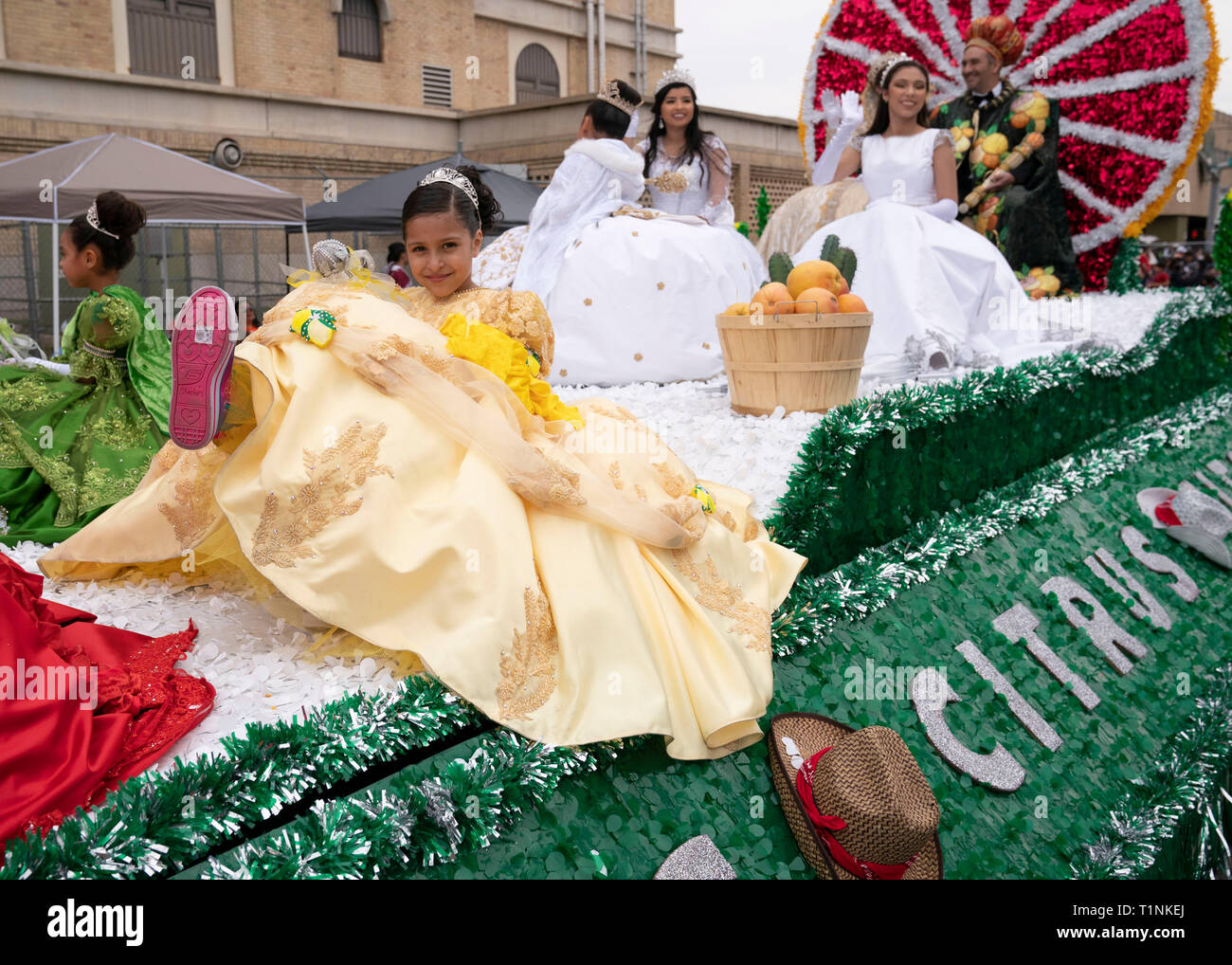 King and queen of citrus festival hi-res stock photography and images ...