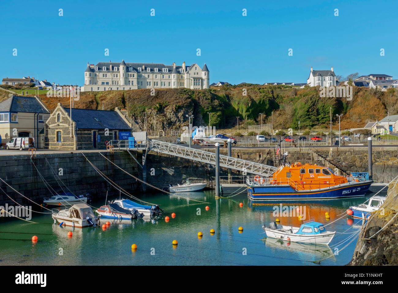 Portpatrick harbour in dumfries galloway hi-res stock photography and ...
