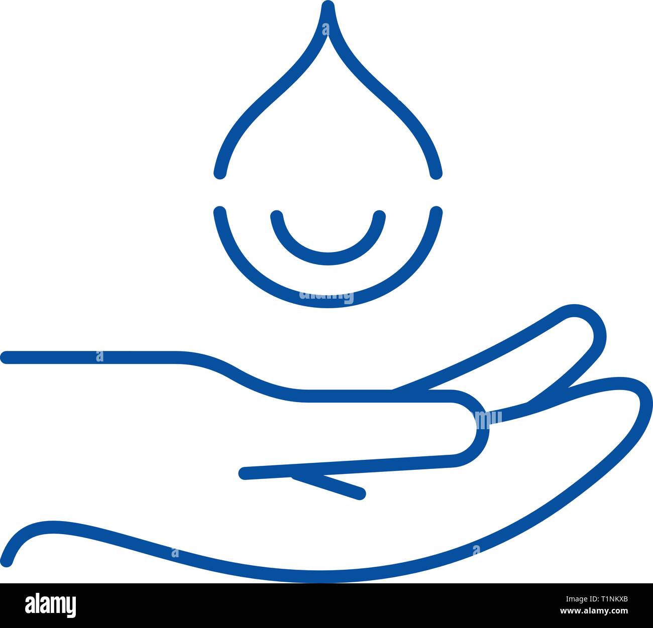 Hands beauty cream Stock Vector Images - Alamy