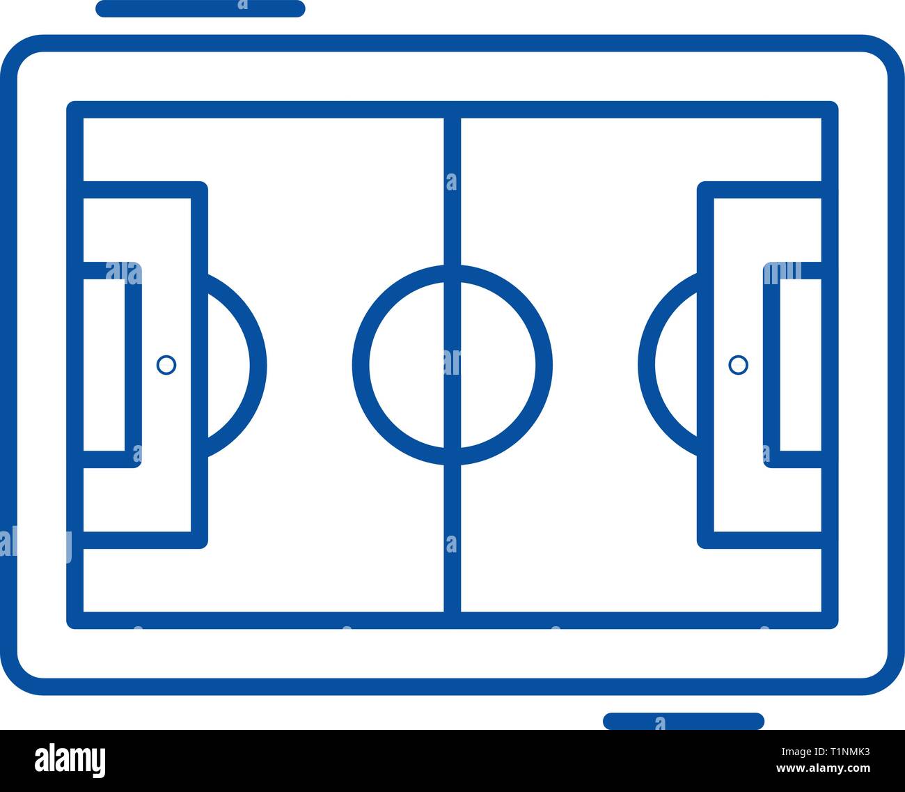 Office buildings line icon concept. Office buildings flat vector symbol ... Office buildings line icon concept. Office buildings flat vector symbol ...