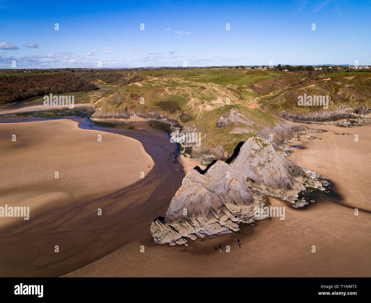 Swansea drone photography hi-res stock photography and images - Alamy
