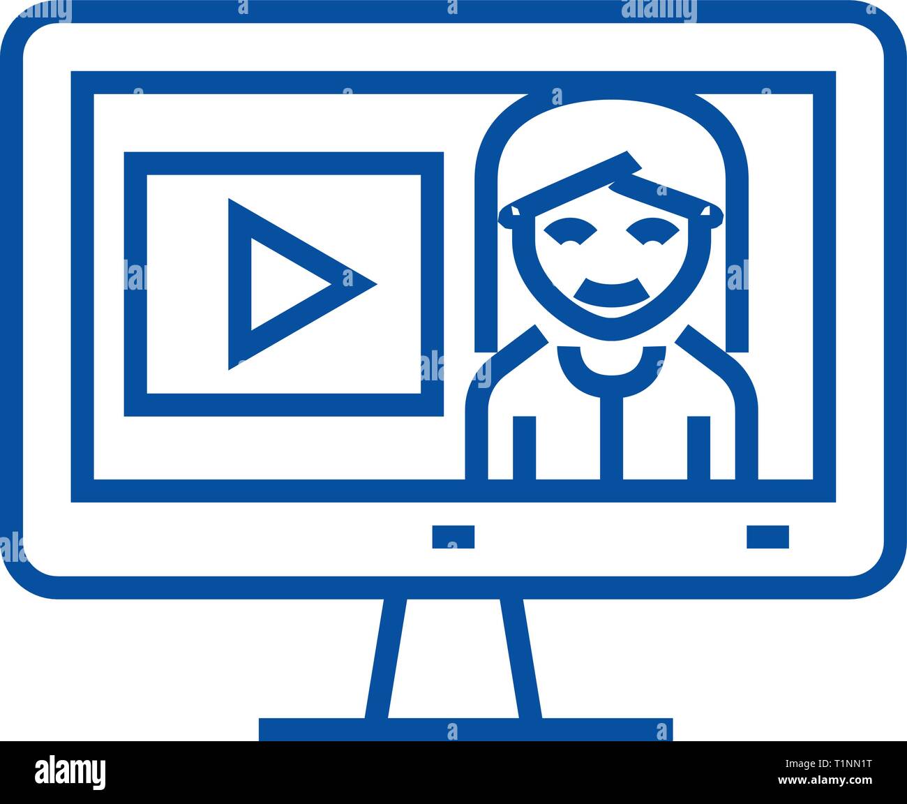 Tutorials icon Stock Vector Images - Alamy