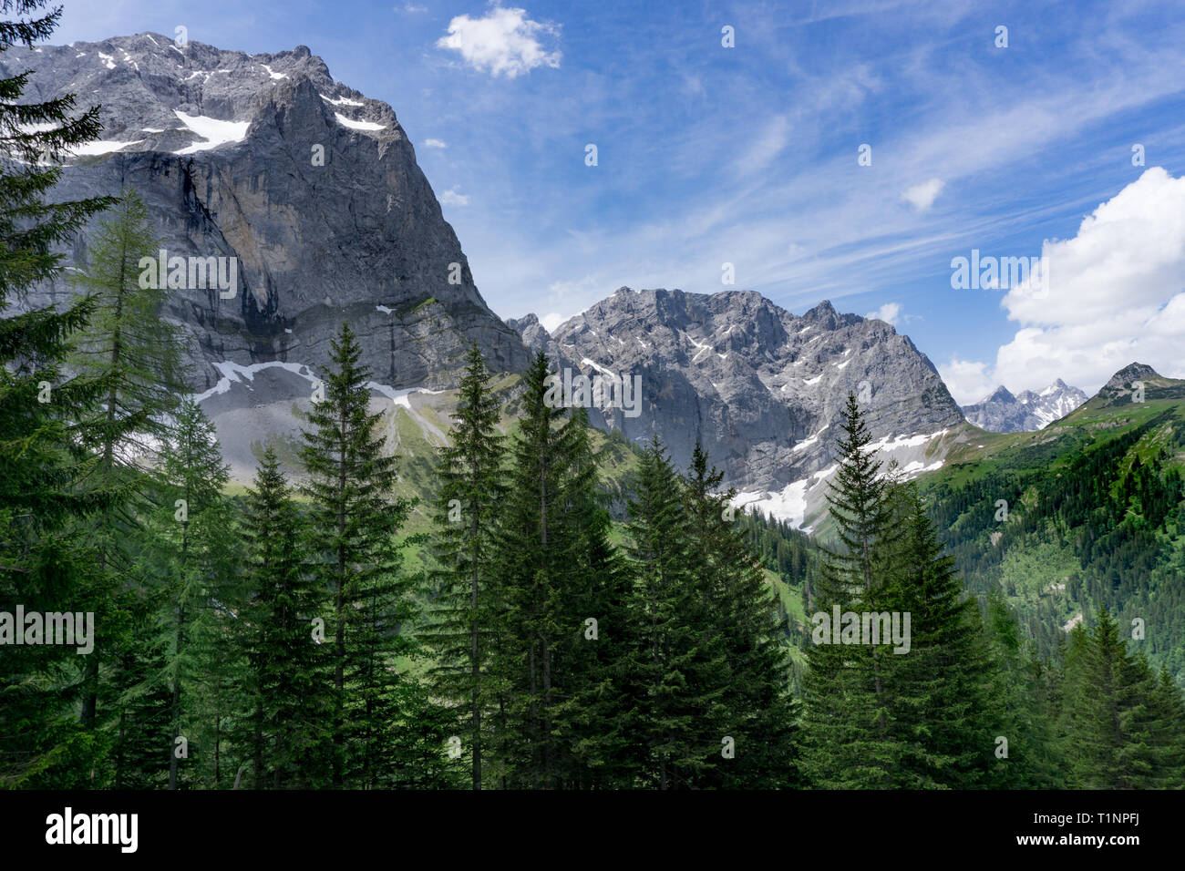 Wild mountain scenery Stock Photo - Alamy