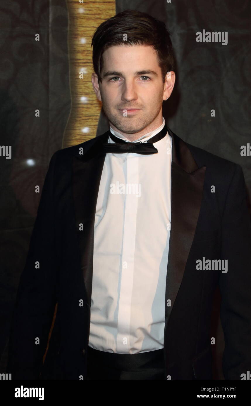 London, UK. Jason Matthewson at the 2019 'Gold Movie Awards' at Regent ...
