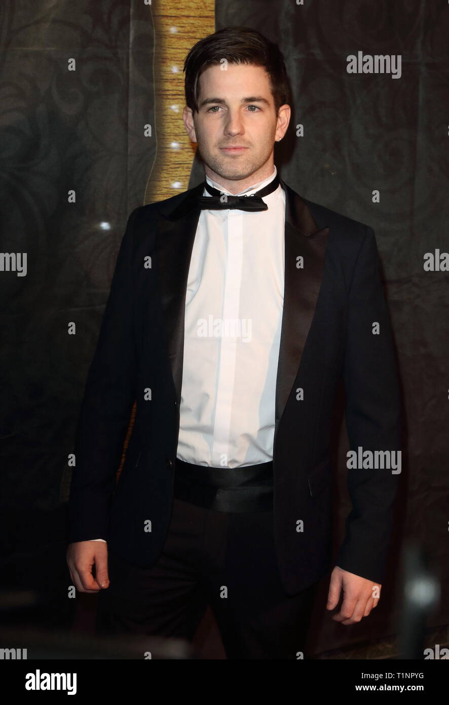 London, UK. Jason Matthewson at the 2019 'Gold Movie Awards' at Regent ...