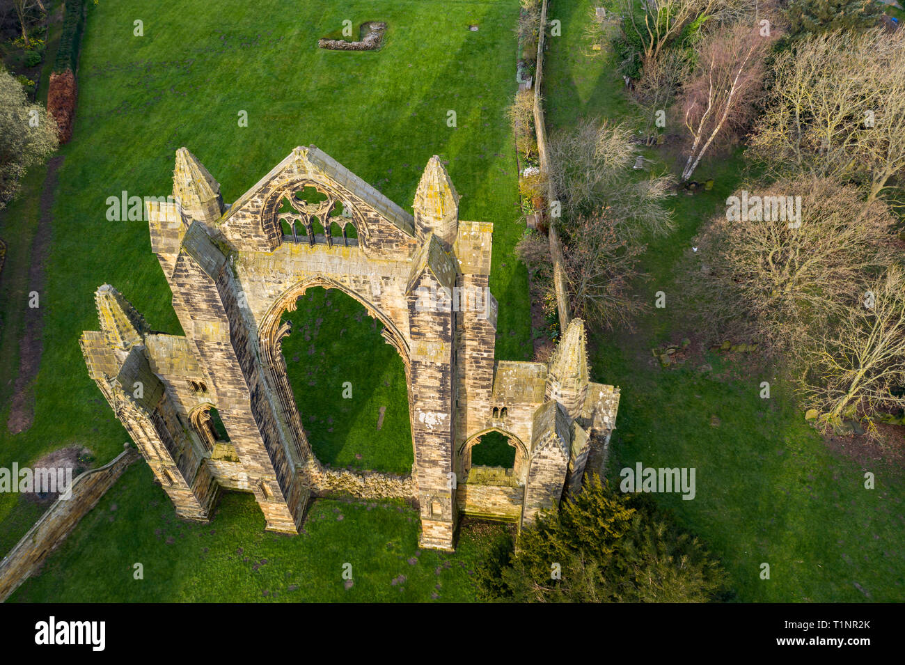 Gisborough Priory, Guisborough, North Yorkshire Stock Photo - Alamy