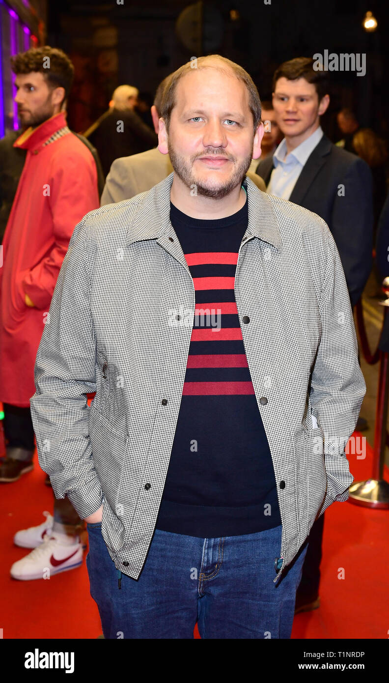 Tony Way arriving for the pre-premiere screening of Accidental Studio ...