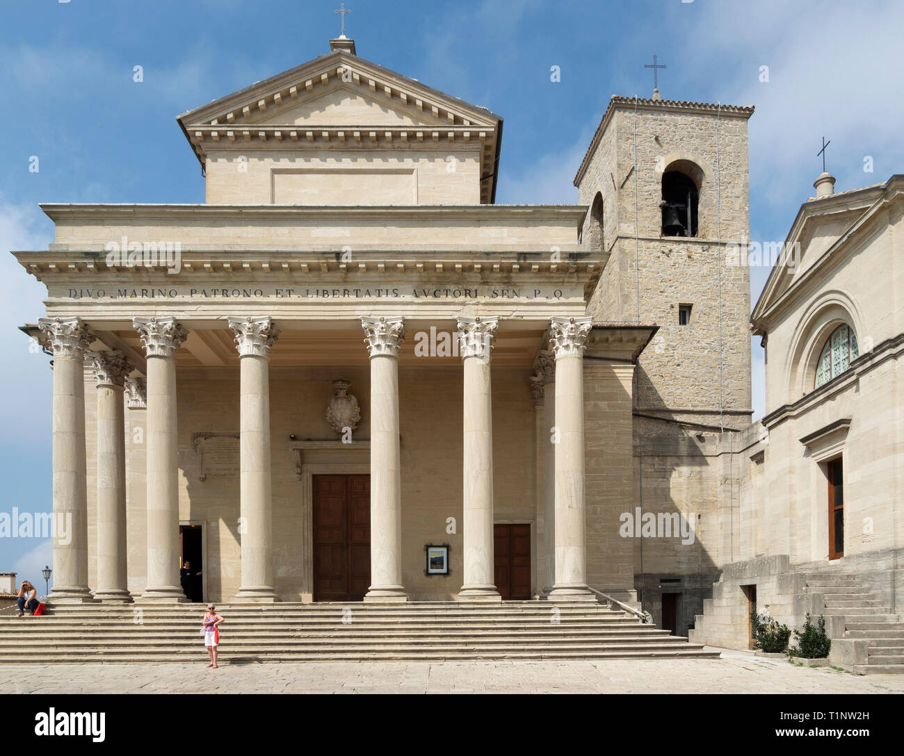 The Basilica di San Marino is a Catholic church located in the Republic ...