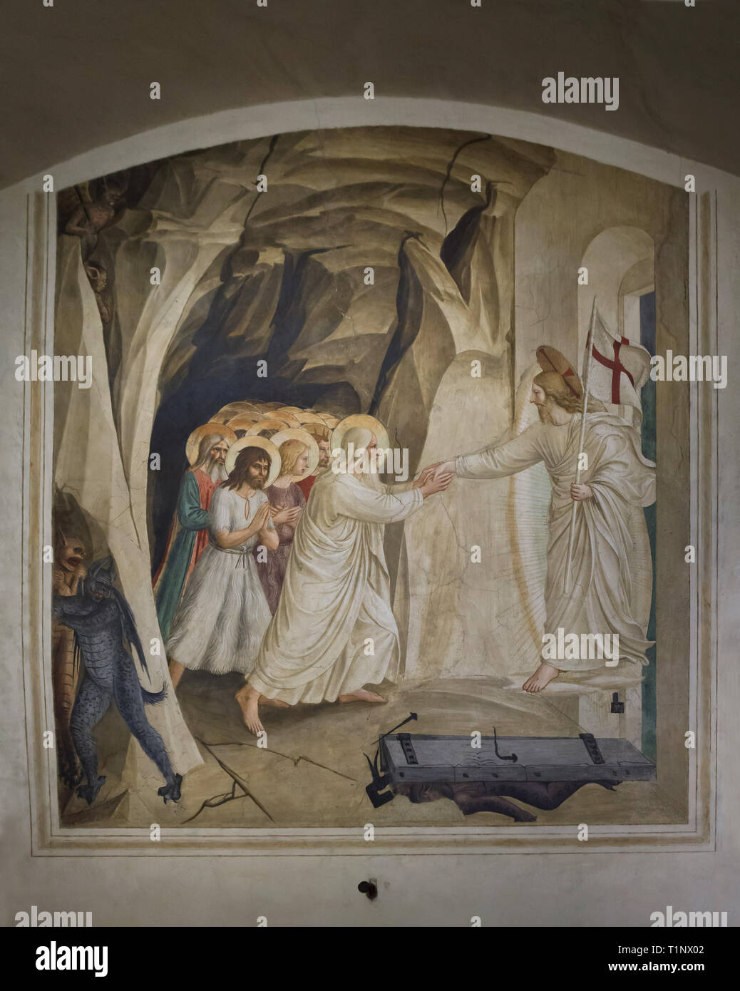 Descent into hell fra angelico hi-res stock photography and images - Alamy