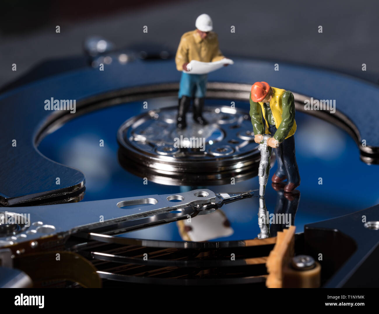 Concept illustration of artificial intelligence or data mining using ... Concept illustration of artificial intelligence or data mining using ...