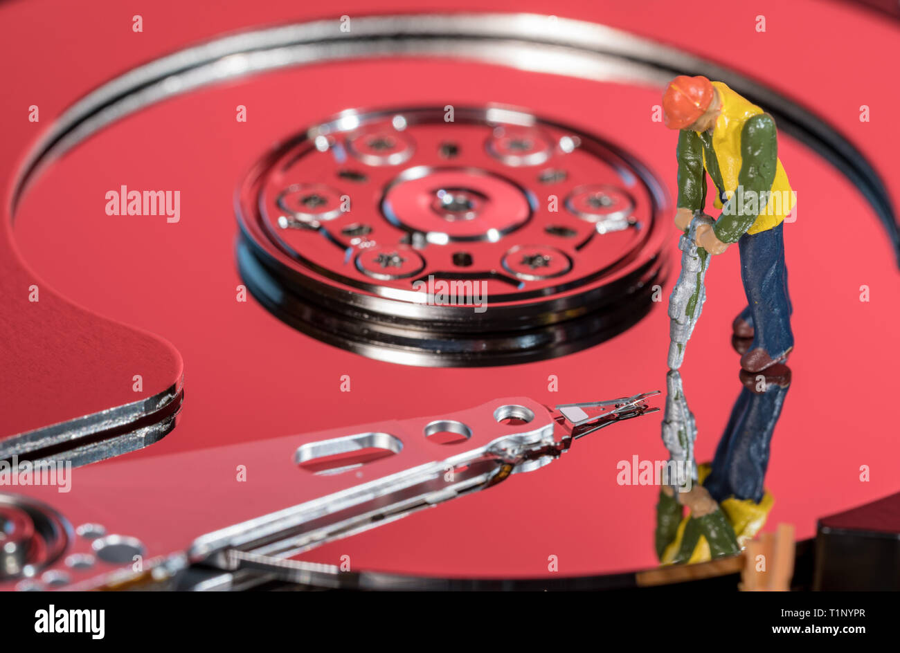 Concept illustration of artificial intelligence or data mining using ... Concept illustration of artificial intelligence or data mining using ...