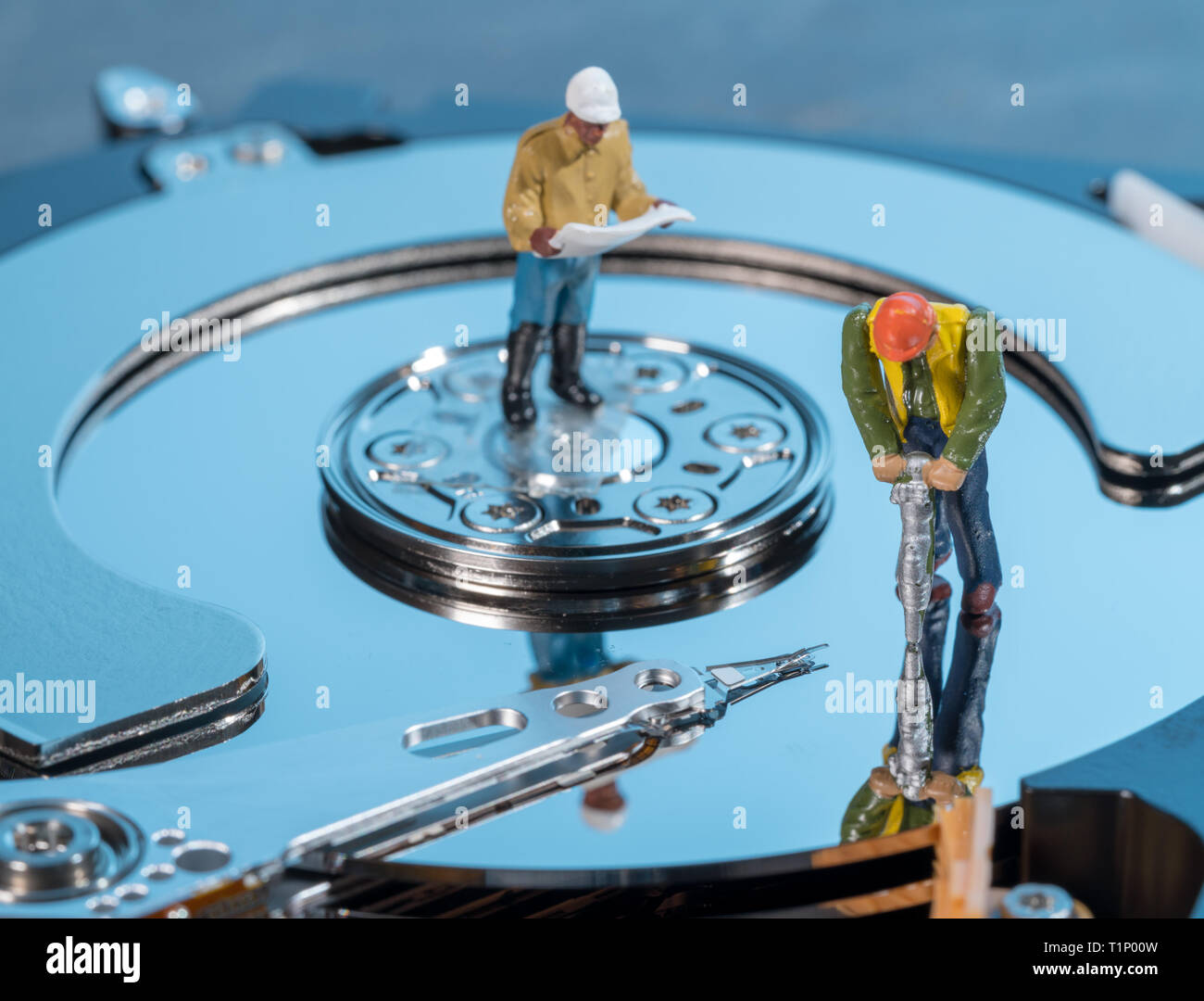 Concept illustration of artificial intelligence or data mining using ... Concept illustration of artificial intelligence or data mining using ...